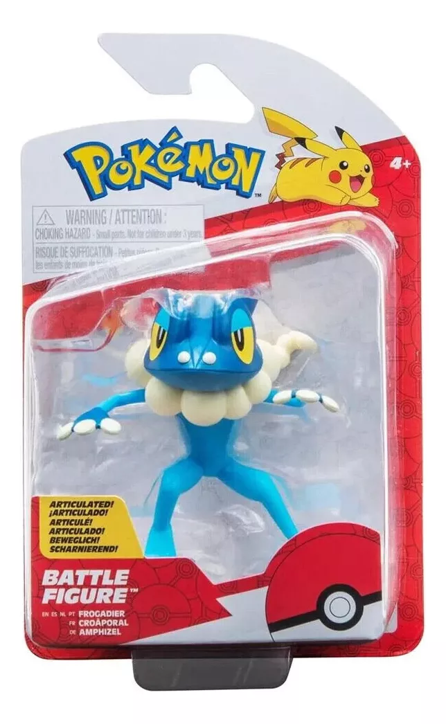 Pokemon Battle Figure Frogadier | centropokemon.com.py