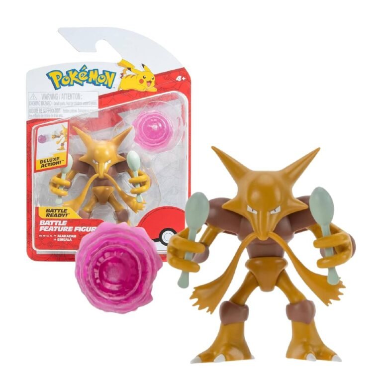 Pokemon Alakazam Battle Figure Jazwares | centropokemon.com.py