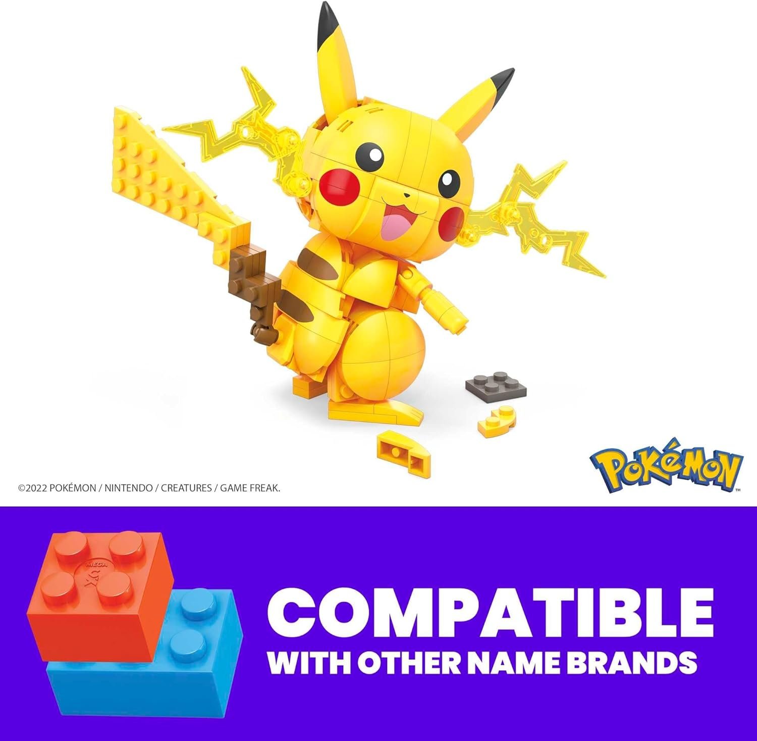 MEGA Pokémon Set de Juguetes de Construcción Construye y Muestra a ...