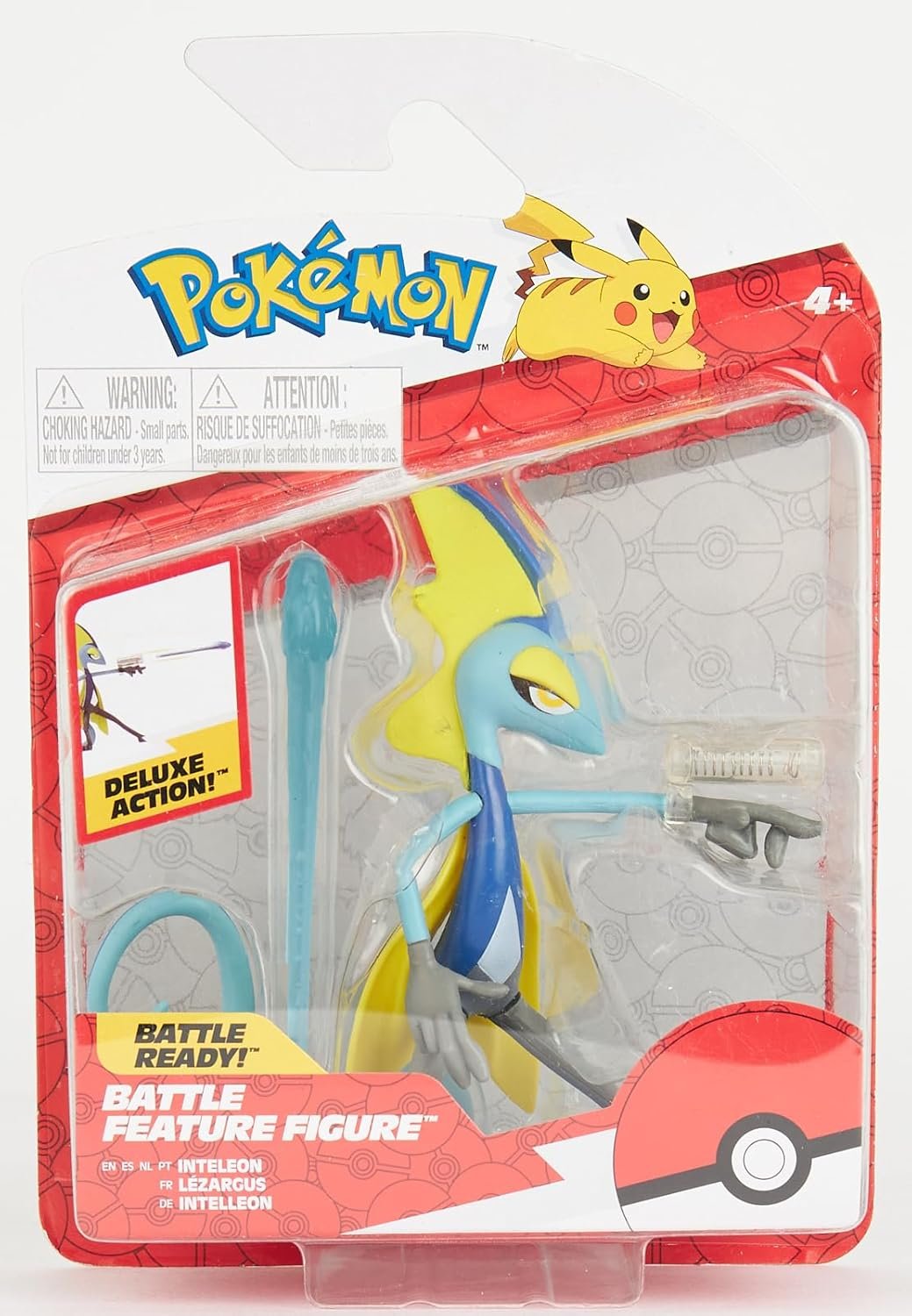 Pokemon Inteleon Battle Feature Figure Jazwares (sin caja ...