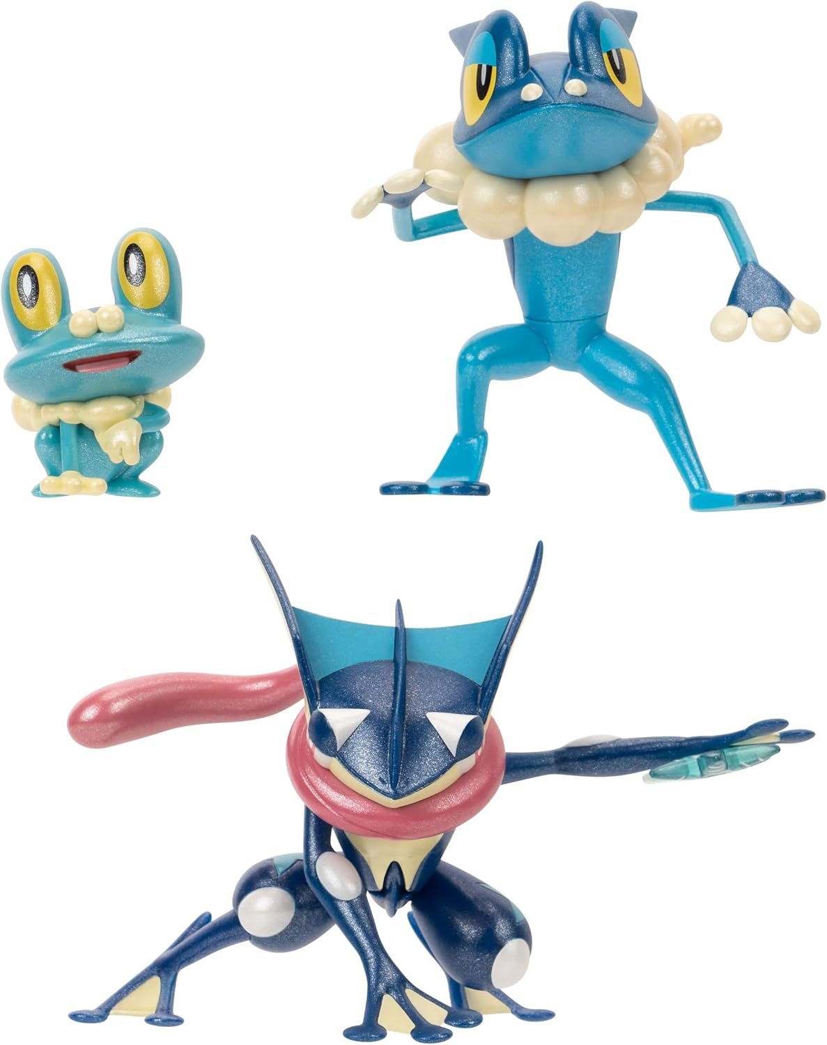 Pokemon Select Evolution Pack - Features Froakie, Frogadier and Greninja Battle Figures ...