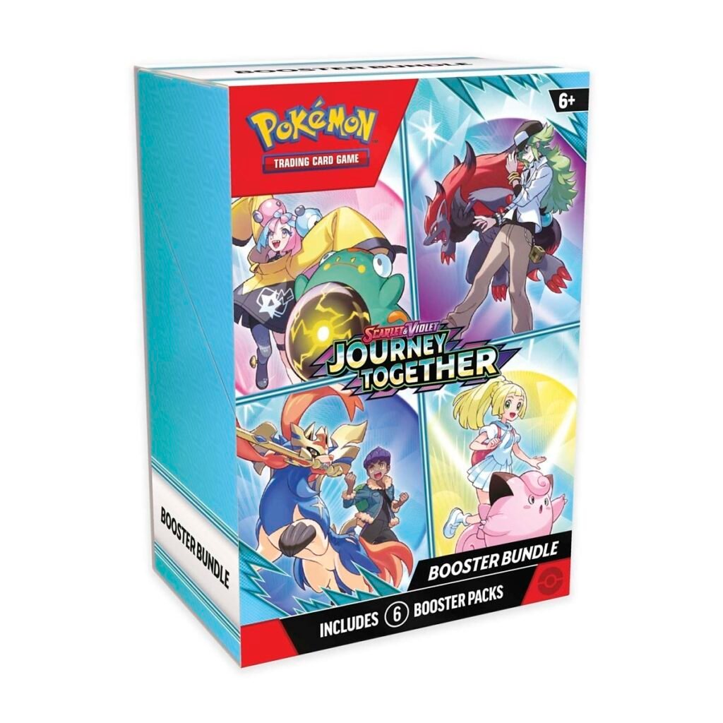 Pokemon TCG Scarlet and Violet 09 Journey Together Booster Bundle en ...