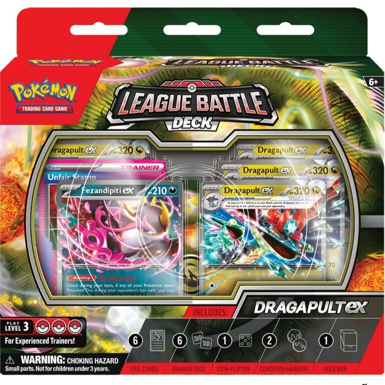RESERVA Pokemon TCG Mazo Dragapult ex League Battle Deck - español ...