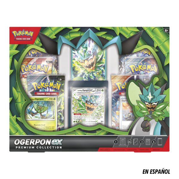 Pokémon TCG Ogerpon ex Premium Collection Box – Español | centropokemon ...