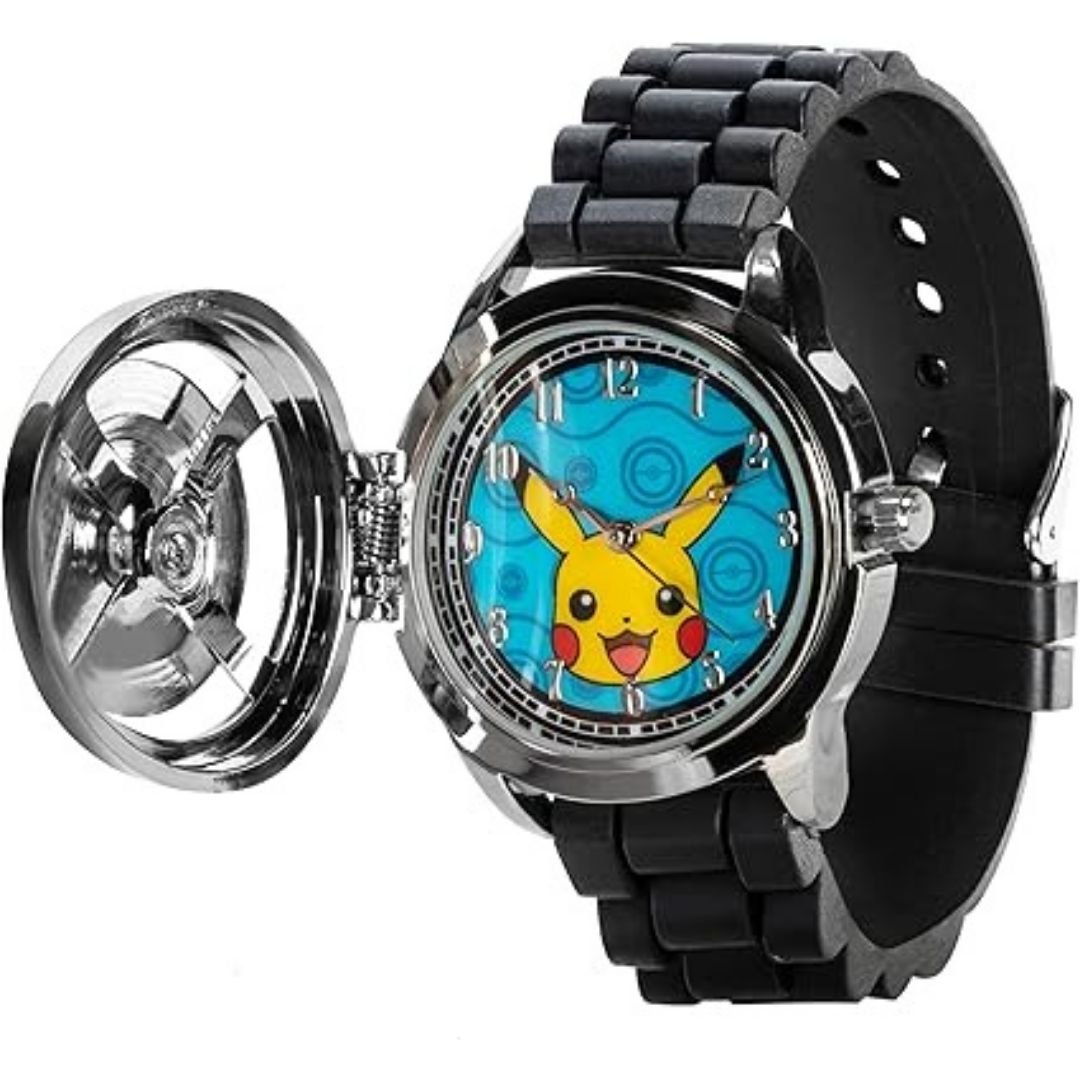 Pokémon Reloj con anologico con Spinner Iconic Poké Ball ...