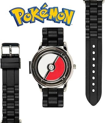 Pokémon Reloj con anologico con Spinner Iconic Poké Ball ...
