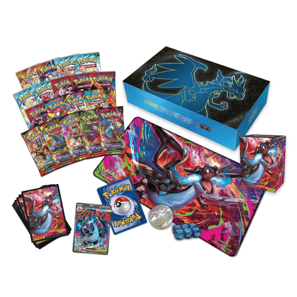 Pokémon TCG Mega Charizard X ex Ultra-Premium Collection (ingles ...