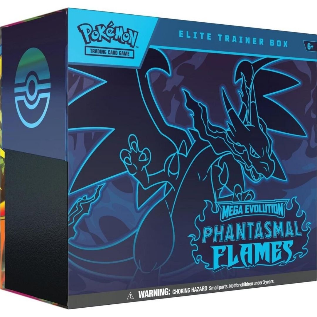 Pokémon TCG Mega Evolution 2 Phantasmal Flames Elite Trainer Box Ingles ...